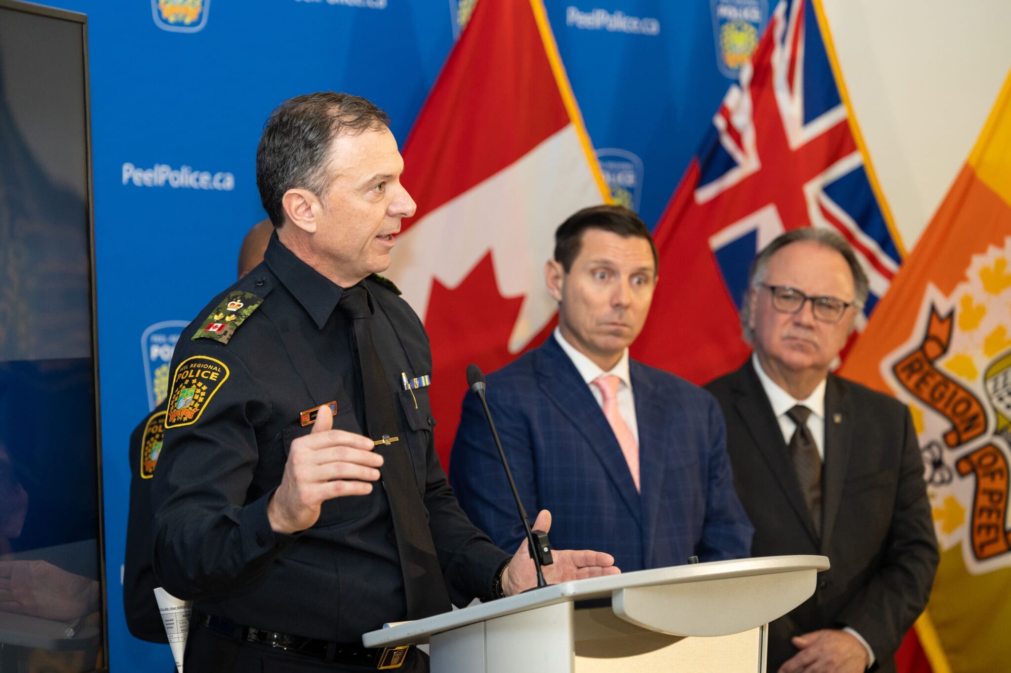 Announcement: 78% reduction in 911 wait times in Peel Region