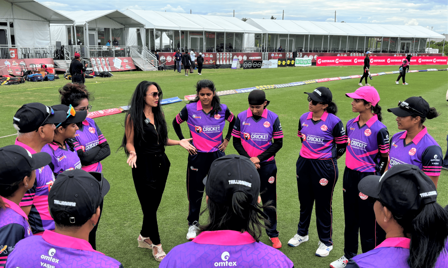 City of Brampton opens new cricket field at Creditview Sandalwood Park