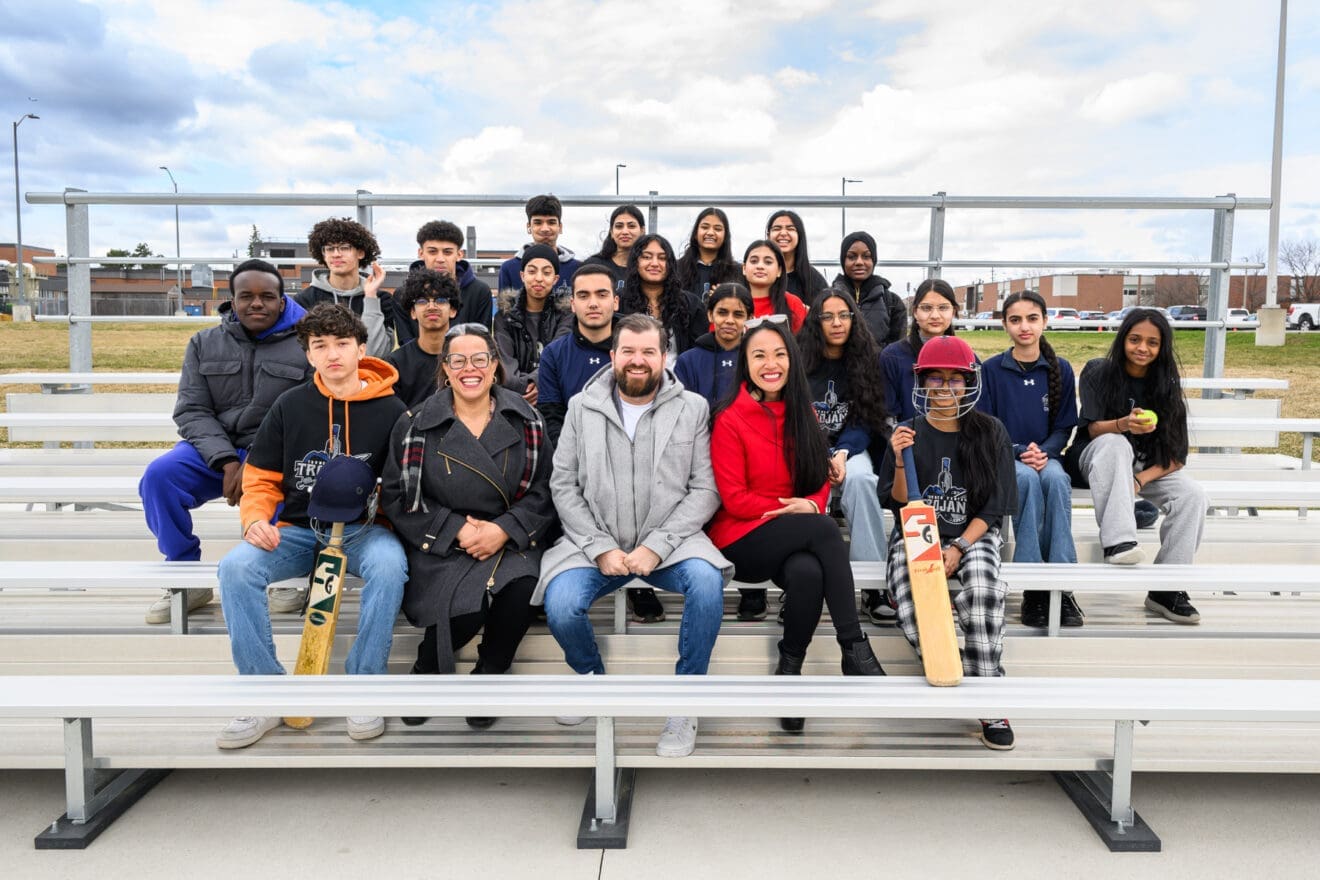 City of Brampton opens new cricket field at Creditview Sandalwood Park