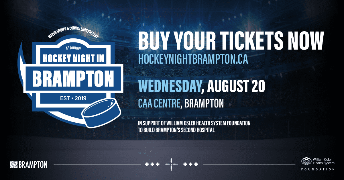 Mayor Patrick Brown’s Hockey Night in Brampton returns for fourth year ...