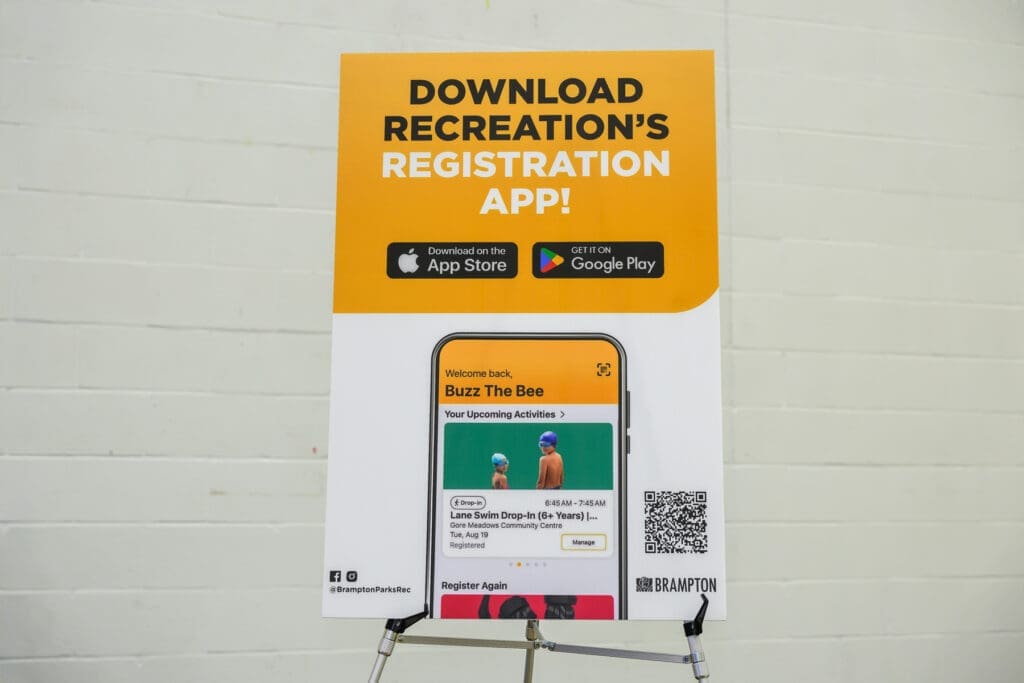 City of Brampton launches new recreation app to make program registration easier and more accessible